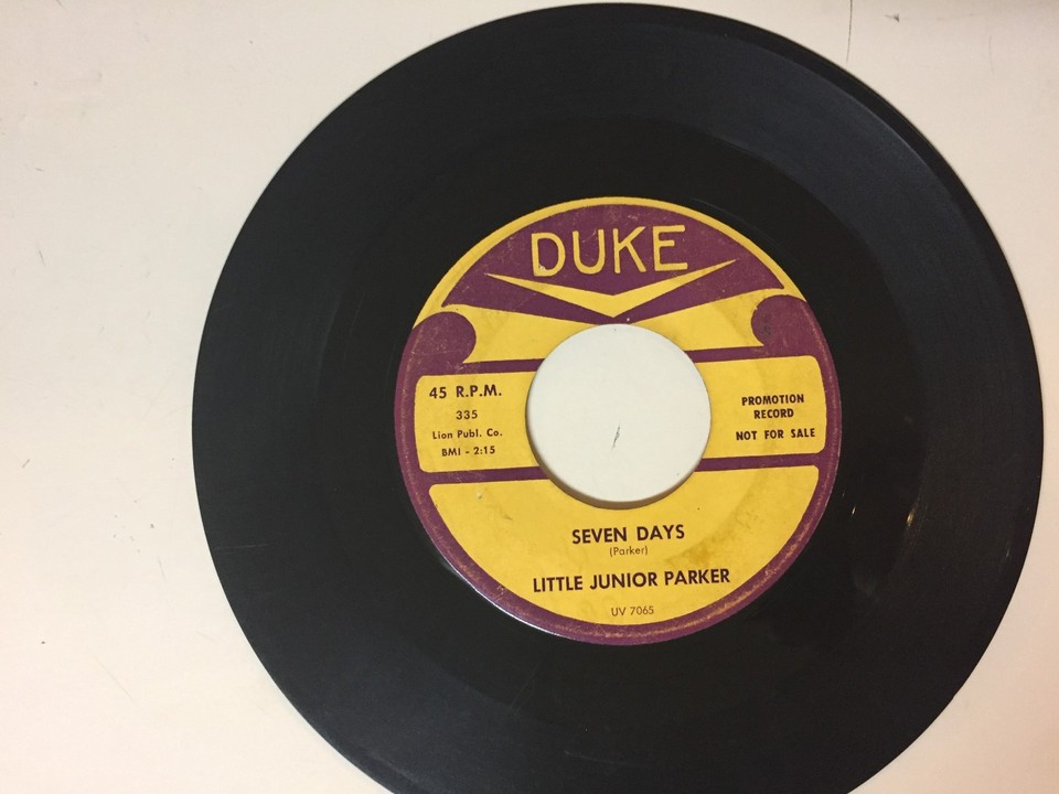 R&B 45 RPM RECORD - LITTLE JUNIOR PARKER - DUKE 335- PROMO | eBay