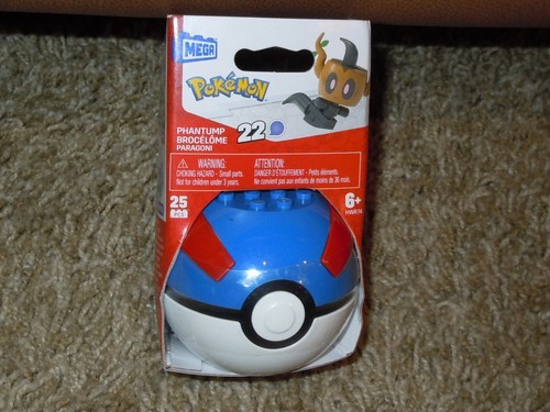 Pokemon MEGA Construx PHANTUMP Series 22 Mattel New Factory Sealed Poke ...