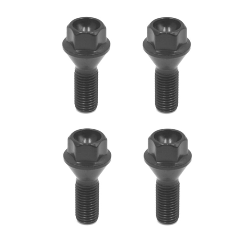 4Pcs Black Wheel Bolt Lug for E30 E36 E46 E60 E90 36136781150 C2V6 | eBay