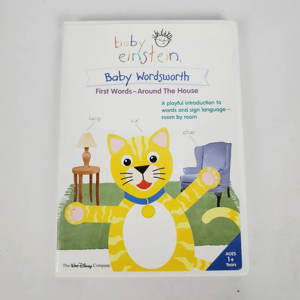 Baby Einstein Wordsworth Cat DISNEY BABY EINSTEIN Kids Learning DVD