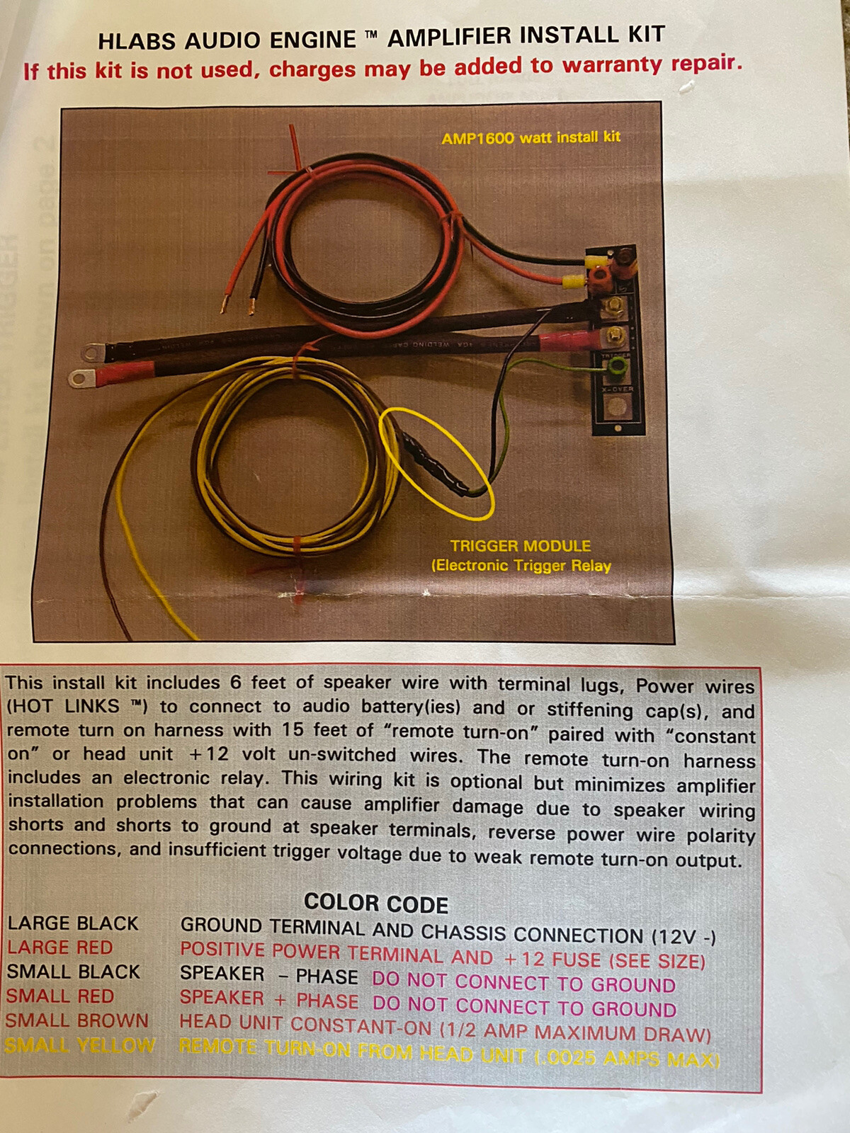 Harrison labs Car Amplifier (1600W). Chrome | eBay