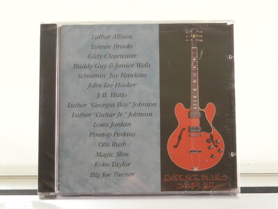 Evidence Blues Sampler by Various Artists Audio CD SEALED 730182600025 ...