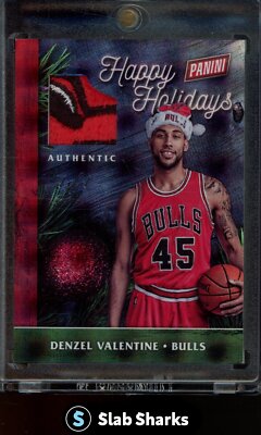 2016 PANINI BLACK FRIDAY DENZEL VALENTINE HAPPY HOLIDAYS PATCH 1/1 | eBay