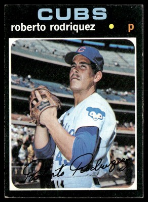 Roberto Rodriguez 1971 Topps #424 Chicago Cubs VG | eBay