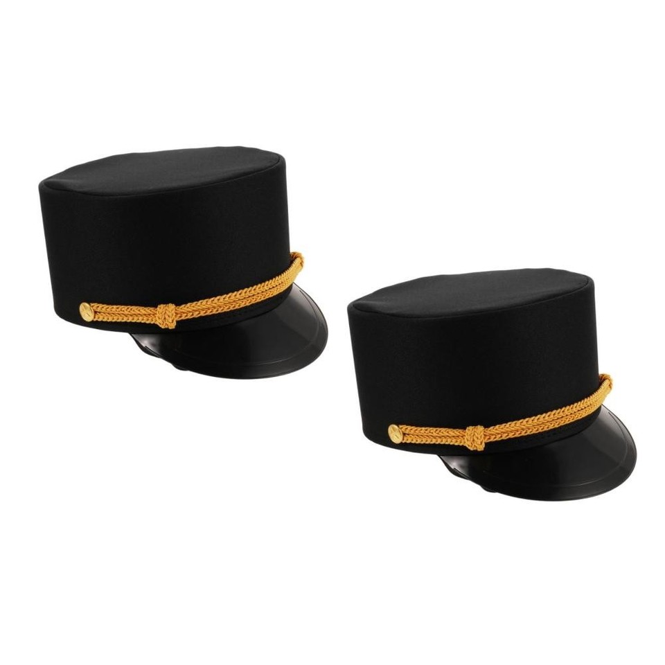 Train Conductor Costume Hat - Railroad Engineer Hat for Women Men ...