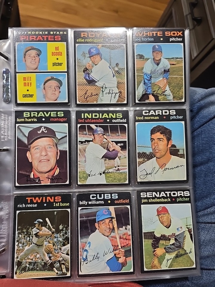 1971 - Lot of 9 Topps - Baseball Cards | eBay