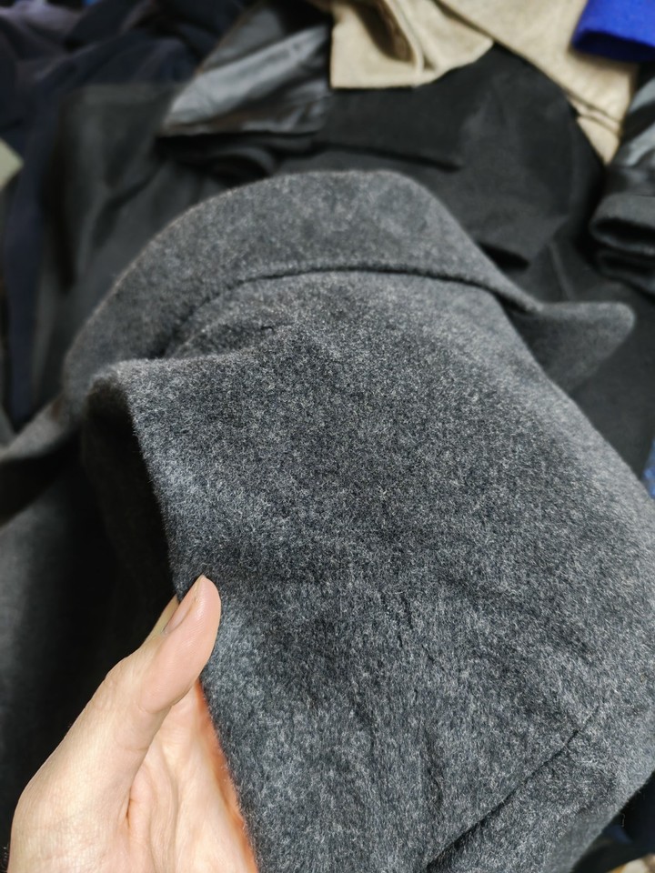 Vintage Hugo Boss classic pure Wool db gangster Charcoal classic over ...