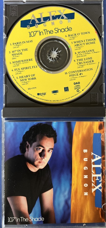 107 Degrees in the Shade by Alex Bugnon (CD, Sep-1991, Epic ...