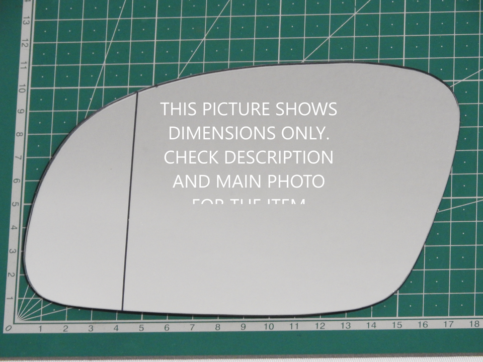 For VW NEW BEETLE 2003-2010 Convex Blue Wing Mirror Glass Left and ...