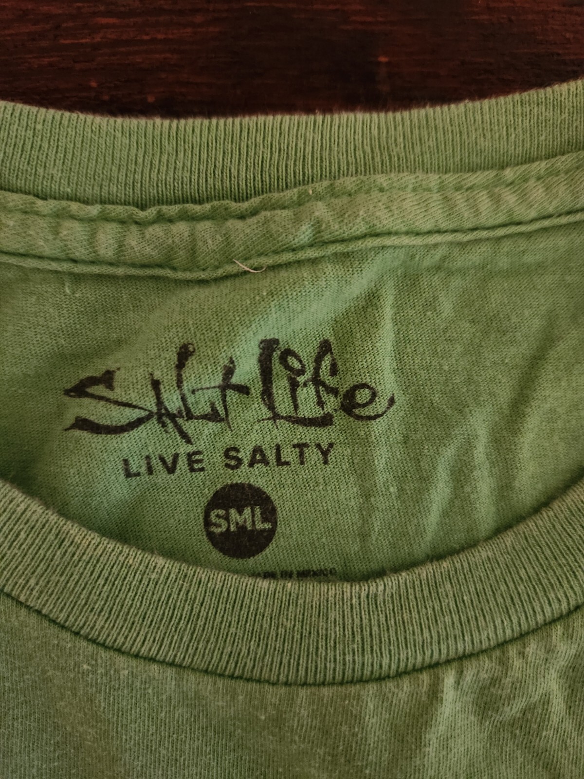 Salt Life Sketch Drawing Great White Shark T-Shirt Mens Size Small ...