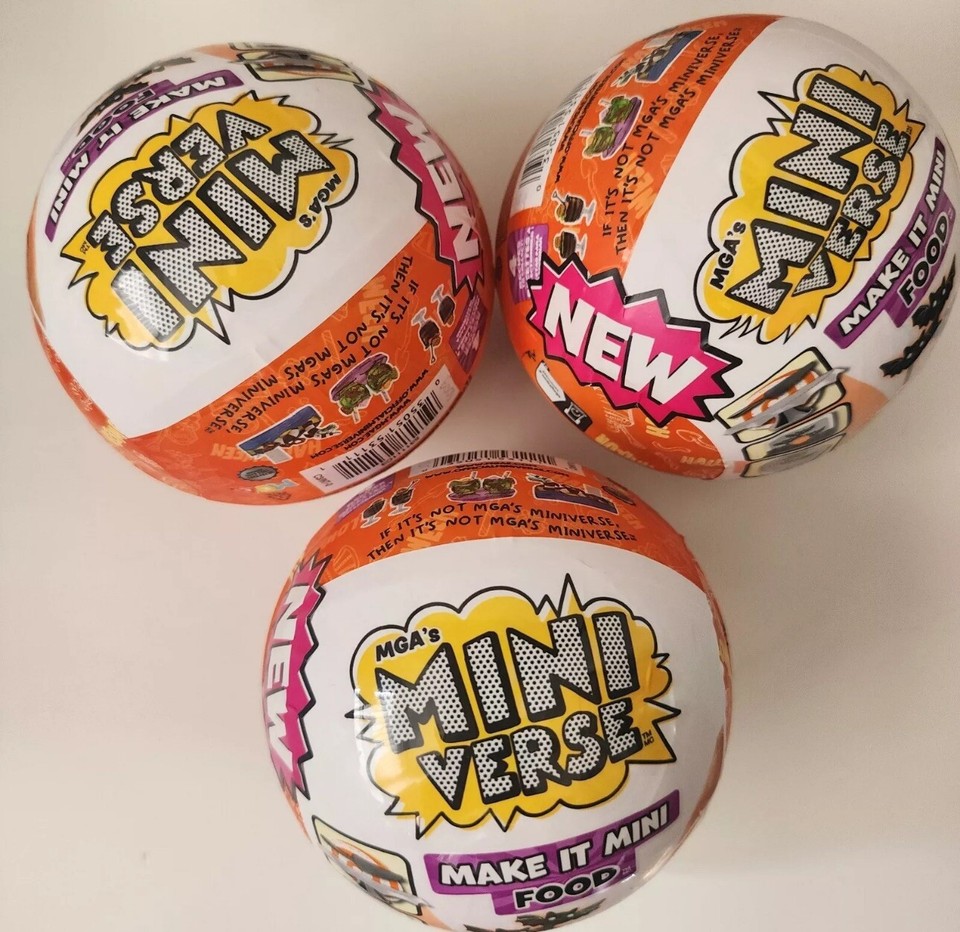 NEW MGA's Miniverse Make It Mini Food Halloween Series’s Store Set With ...