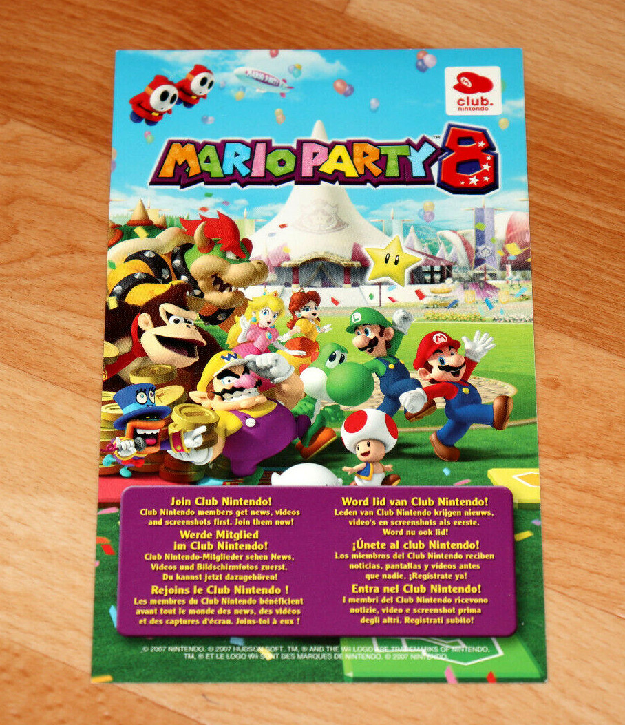 Logotipo De Mario Party 8