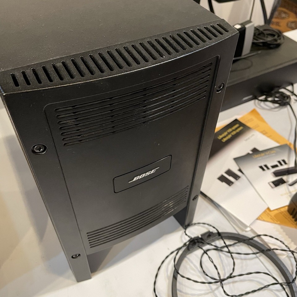 Bose Lifestyle V30 System w/ Remote PS28 III MC1 Speaker Stands ...