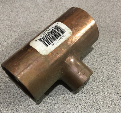 Mueller Streamline 1” x 1” x 1/2” Sweat Copper Tee | eBay