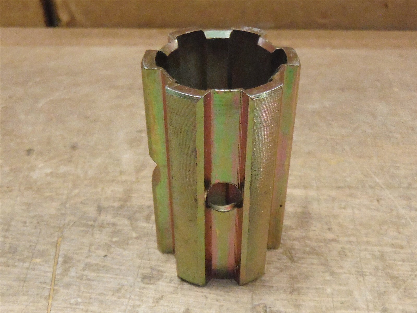 PTO Sleeve Adaptor 1 3/8" x 6 M • 1 1/8" x 6 F - 2" Long FORD FREE SHIP ...