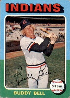 1975 Topps Baseball Buddy Bell (C) Cleveland Indians #38 | eBay