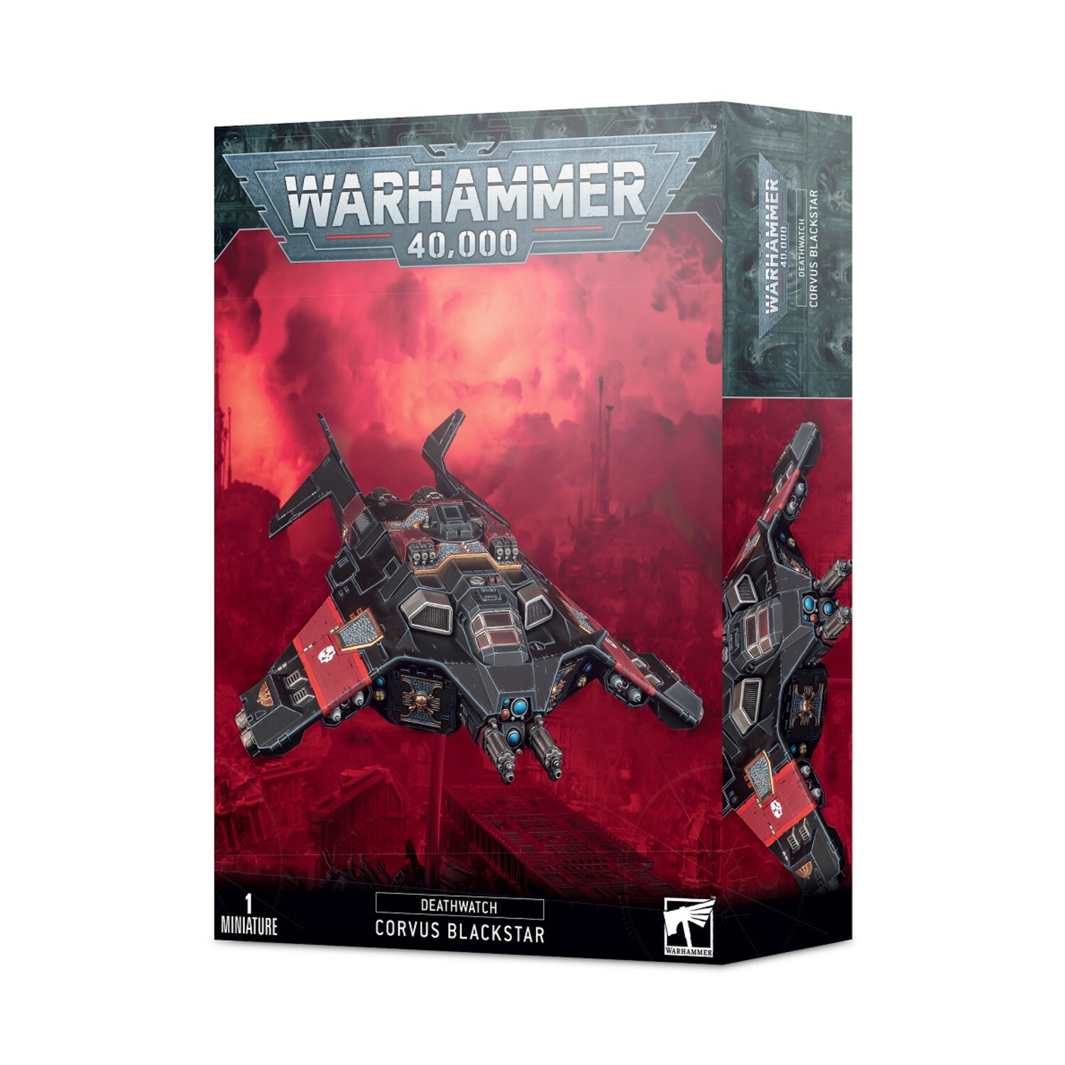 Games Workshop Deathwatch Mini 28mm Deathwatch Corvus Blackstar (Red ...