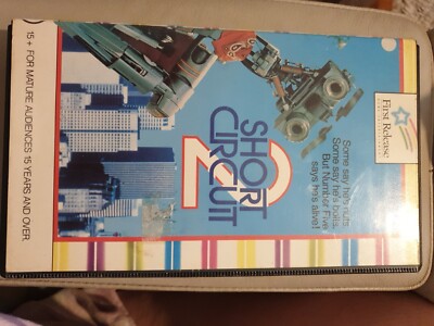 Short Circuit 2 [VHS] First Release Big Box Ex-Rental Video Tape 1989 ...