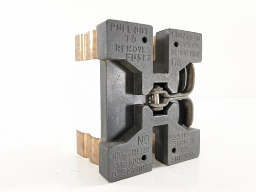 SQ D SQUARE D M-122201 60 AMP FUSE PANEL PULL OUT (Model 1) | eBay