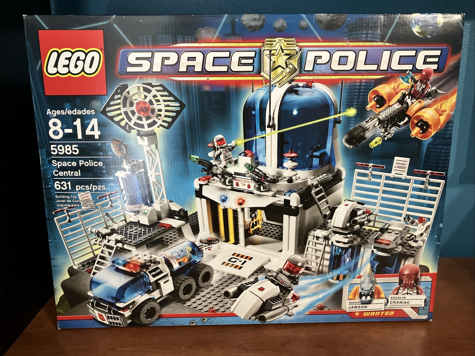 LEGO 5985 Space: Space Police Central - New Factory Sealed 673419129961 ...