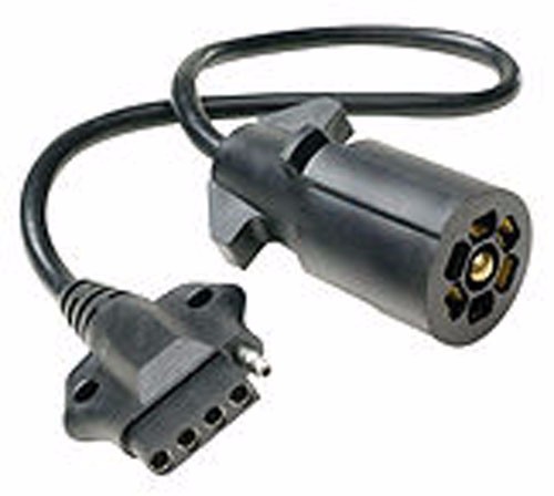 Vehicle-Trailer Plug 7 to 5 Way Adapter with 18" cable | eBay