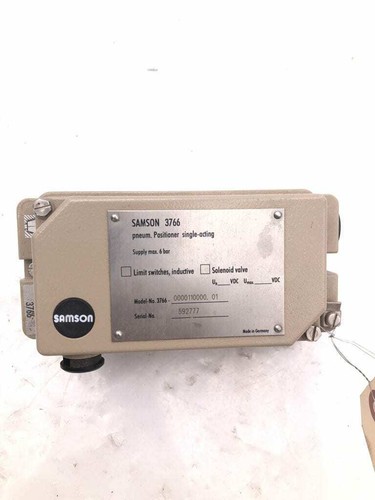 Samson 3766-0000110000.01 Single-Acting Pneumatic Valve Positioner 6bar ...