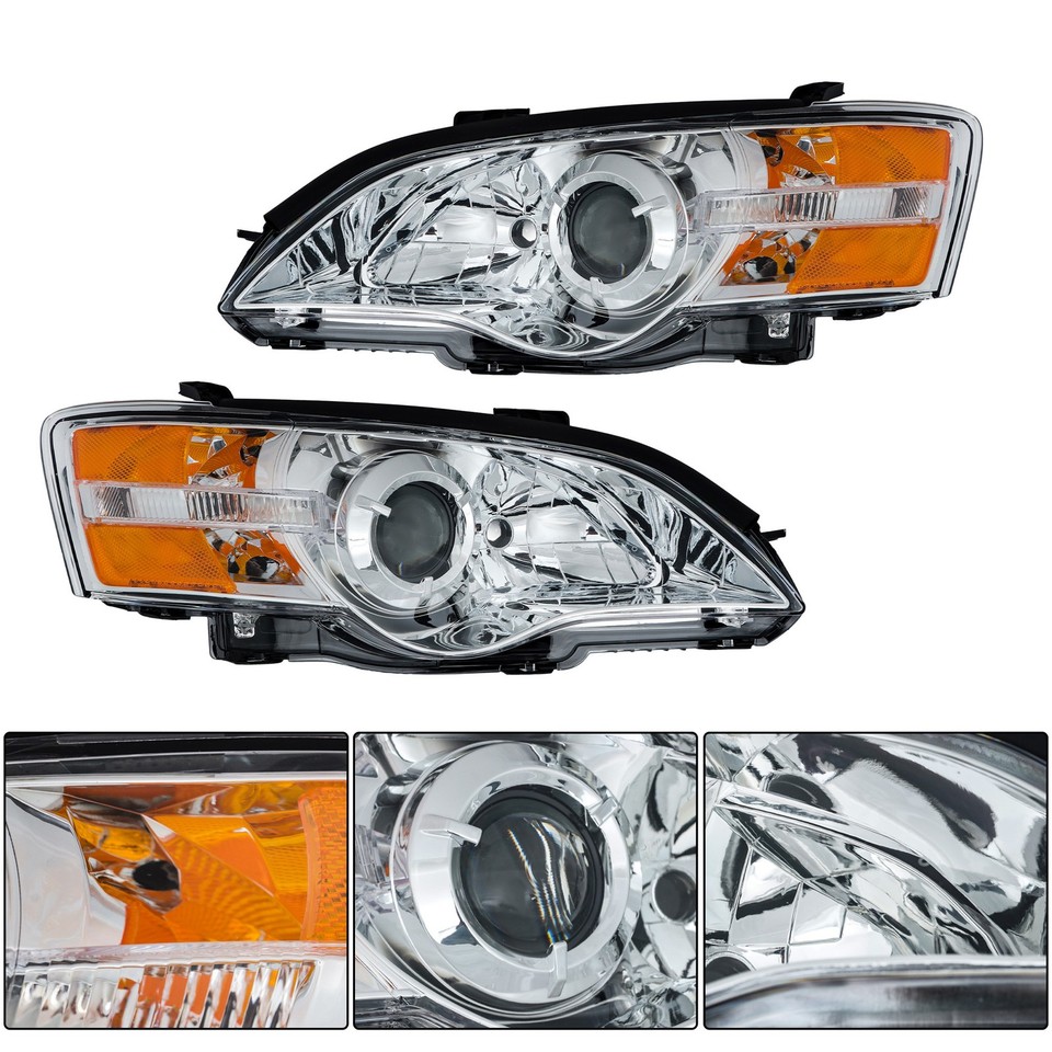 Halogen For 2005-2007 Subaru Legacy/Outback Headlights Driver&Passenger ...