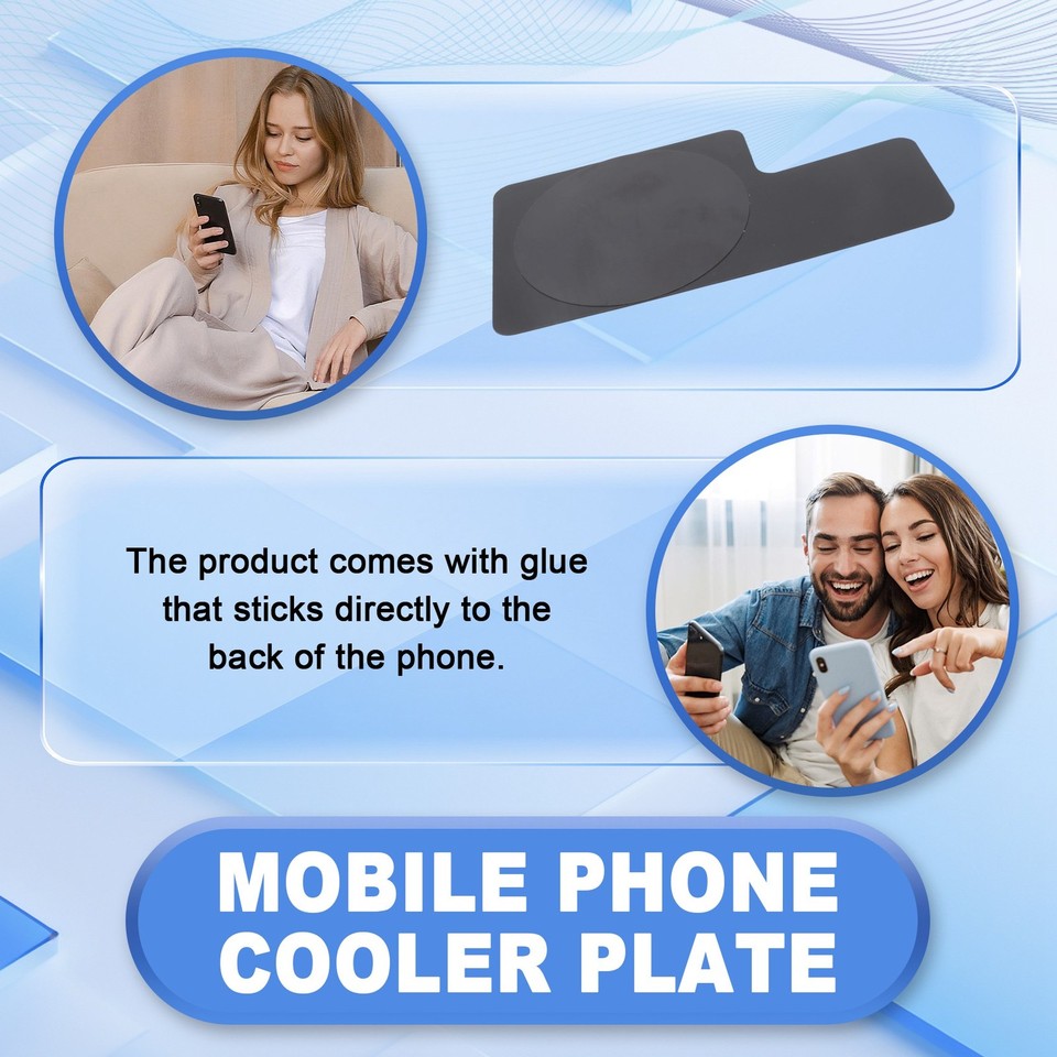 2X(Mobile Phone Cooler Copper Graphene Sheet Tablet Dissip Uniform ...