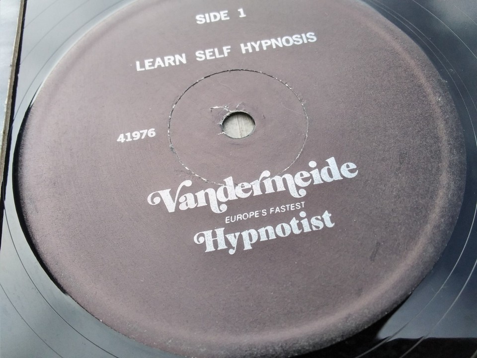 Vandermeide 33rpm LP Vinyl 12-inch Century Records #41976 Learn Self-Hypnosis | eBay