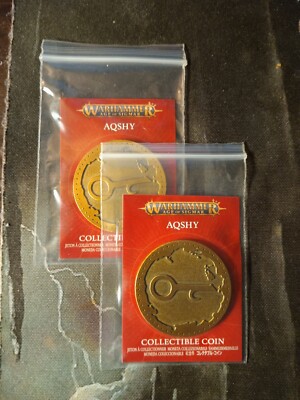 Aqshy In-Store Exclusive Coin - Warhammer: Age Of Sigmar - LIMITED ...