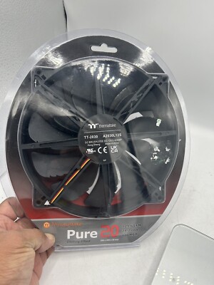NEW Thermaltake Pure 20 Series 200x30mm Quiet High Airflow Case Fan | eBay