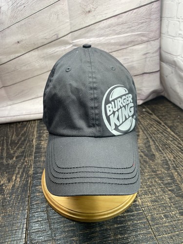 GENUINE BURGER KING Employee Crew Cap Black Adjustabl… - Gem