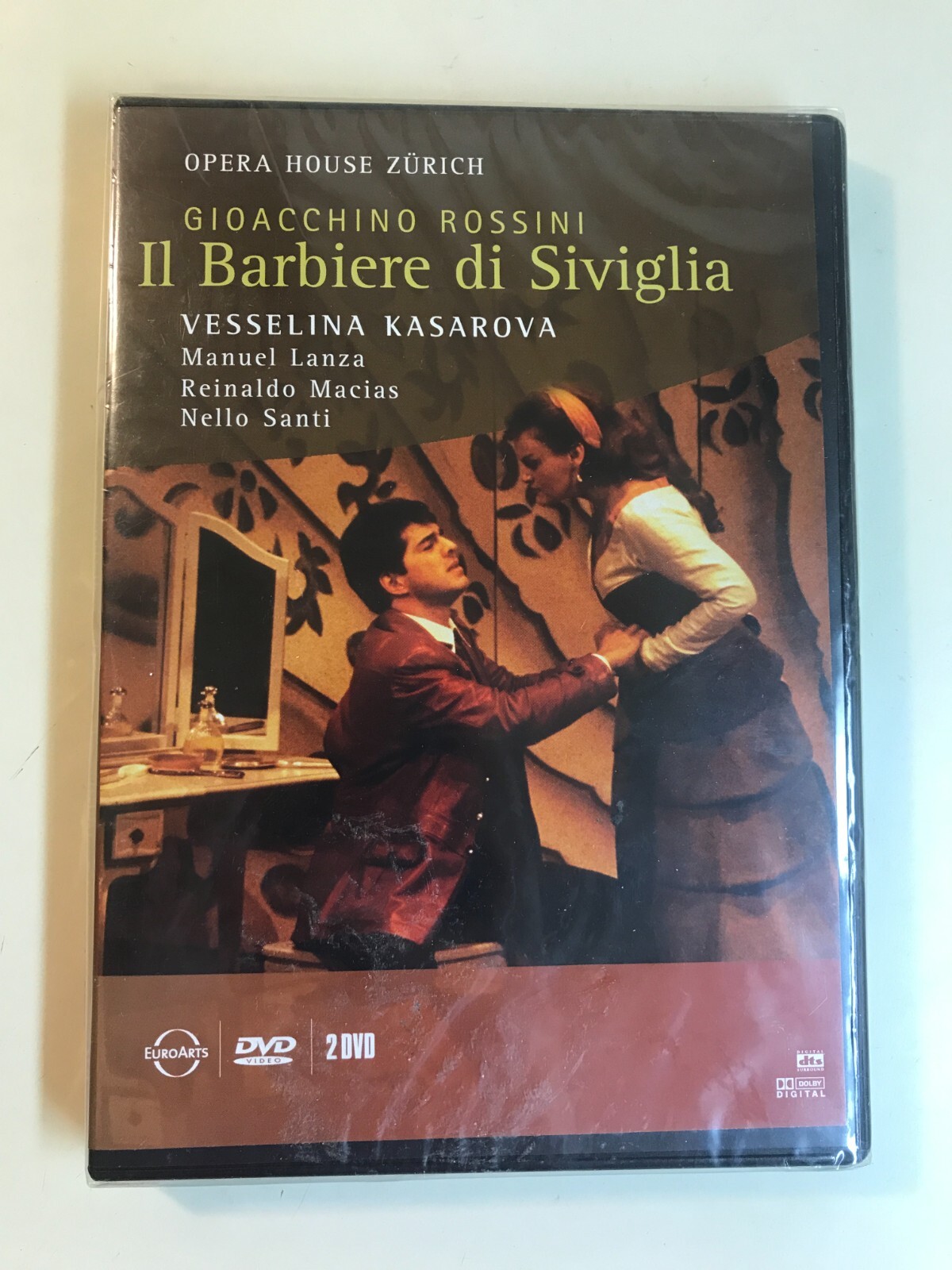 Barber of Seville Gioacchino Rossini 2-Disc DVD Opera House Zurich ...