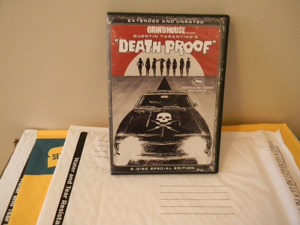 Death Proof (DVD, 2007, 2-Disc Set, Widescreen Extended Directors Cut ...