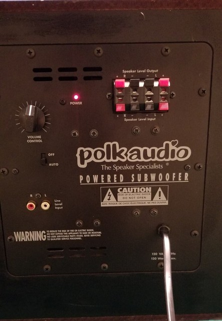 Polk PSW50 Powered Subwoofer for sale online | eBay