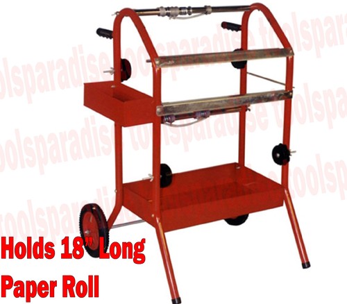 Auto Body Paint MASKING PAPER ROLL DISPENSER Spray Gun Towel Holder ...