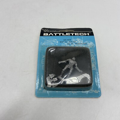 Vintage BattleTech Ral Partha Miniature 20-873 SDR-5V Spider Blue Card ...