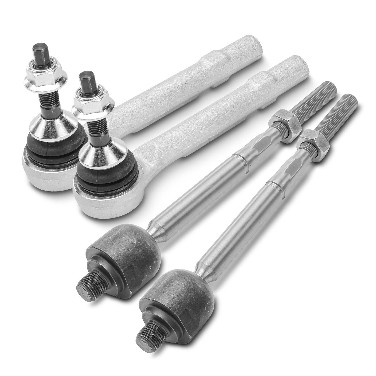 4Pcs Inner Outer Tie Rod End for Tesla Model S 5YJS Model X 5YJX 2016 ...