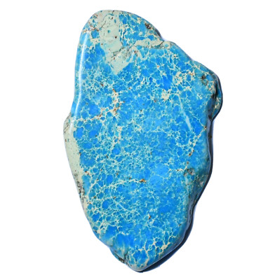 Natural Blue Ridge Turquoise 168.0 Ct Polished Slab Untreated Certified ...