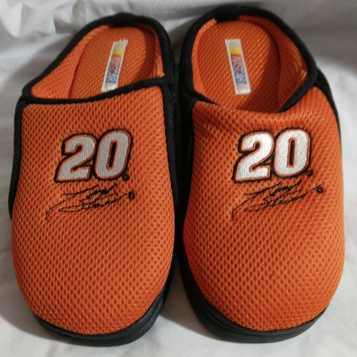 Nascar Tony Stewart 20 Orange Mesh Slippers Size 7 | eBay