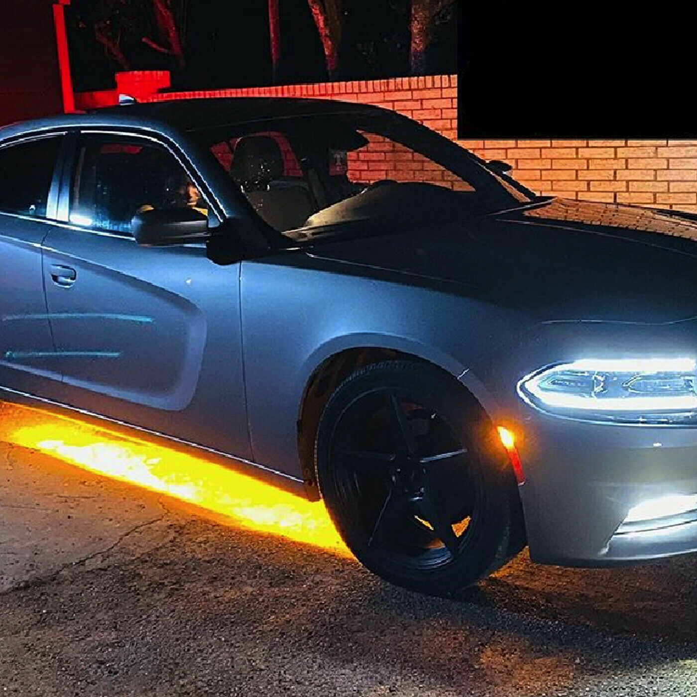 RGB LED Underbody Chassis Atmosphere Neon Light For Dodge Challenger ...