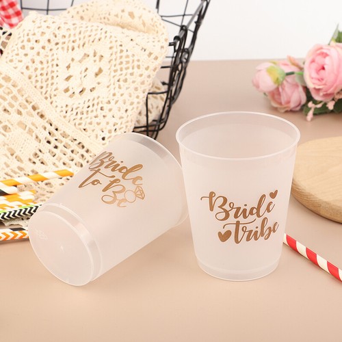 1Pc Team Bride Tribe Cups Bridal Shower Bachelorette Party Plastic ...