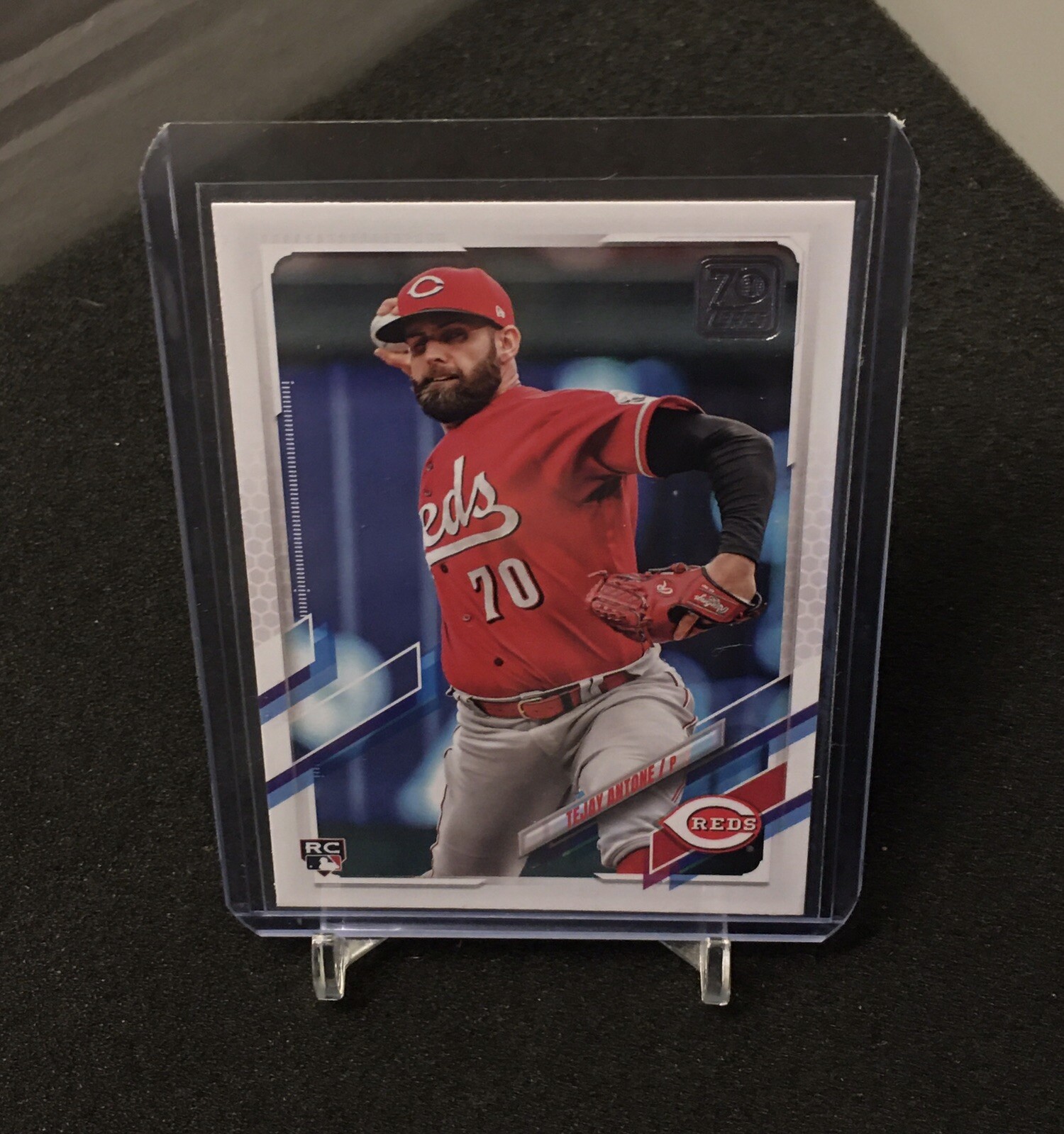 Tejay Antone Rookie 2021 Topps card 333 Cincinnati Reds RC | eBay