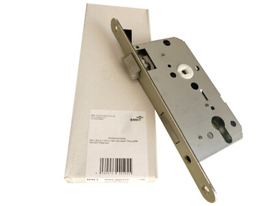 BMH Einsteckschloss PZW Profilzylinderschloss 55/ 72 /20, Stulp Stahl ...