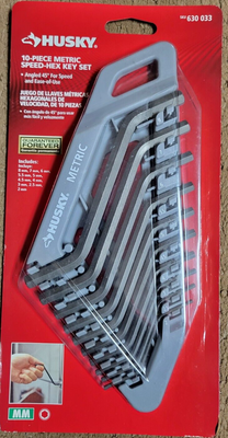 10 piece Husky metric hex key set | eBay