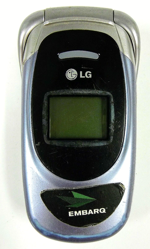 LG LX125 - Blue and Silver ( Embarq / Sprint Network ) Rare Cellular ...