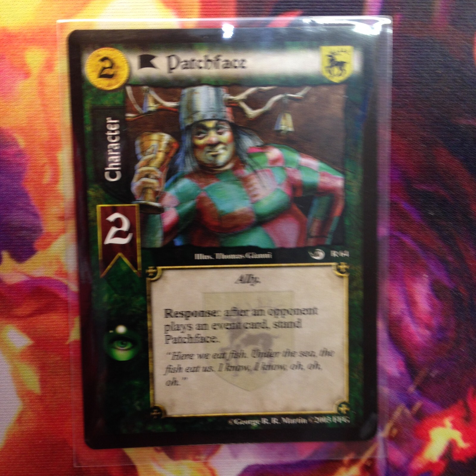 A Game of Thrones - Ice and Fire Edition "Patchface" R64 X1 | eBay