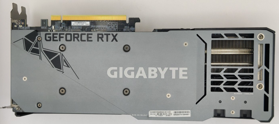 GIGABYTE GeForce RTX 3070 GAMING OC 8G GDDR6 Graphics Card GV ...