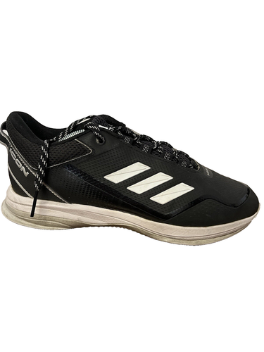🔥 ADIDAS Icon 7 Turf Baseball Shoes Men's 8 Black White Athletic Cleats ...