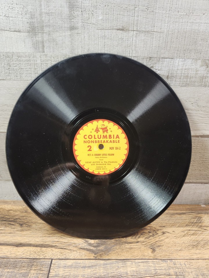 Vintage 1950 Gene Autry Here Comes Snata Claus LP Record | eBay